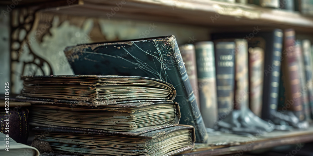 The Quixotic Quest for the Unreadable: A dusty, forgotten book on a ...