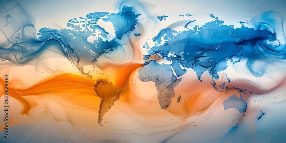 Interactive talent map showing skills distribution across global ...