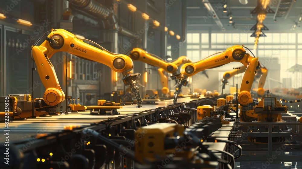 Electronic assembly microprocessor semiconductor industry 4.0 factory ...