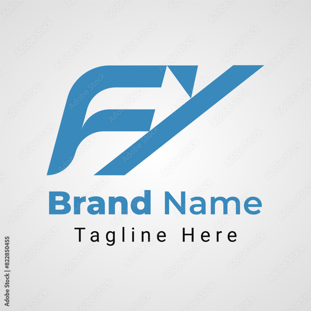 Letter FY Arrow Logo, Combination logo of letter F and Y that forms ...