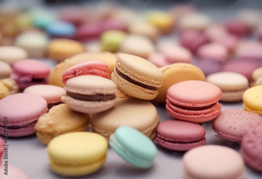 dessert macaron macaroons background cookie tasty food abstract light ...
