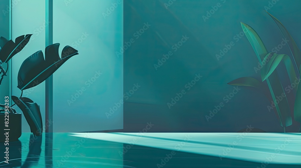 Refined Zoom meeting background with a clean zone for text Stock ...