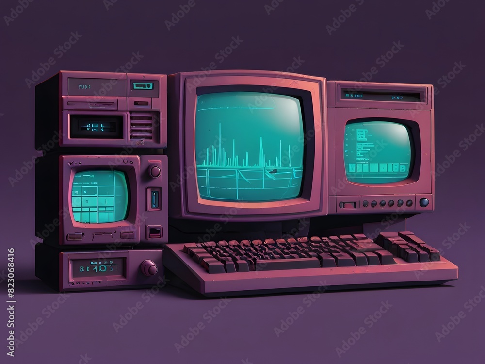 Old Computer Aesthetics Steam Style Pc Elements User Interface Ui