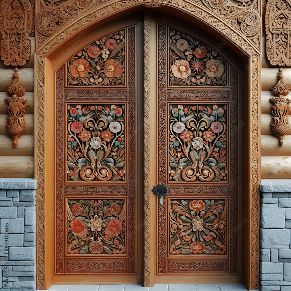 Modern Wooden Interior Door 3D Model,Wood Door for Interior Spaces 3D ...