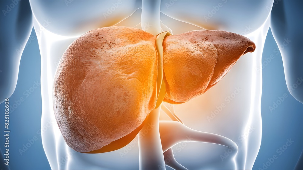 Human Liver, Internal organ, Medical, Full HD 4K, Large Stock Photo ...