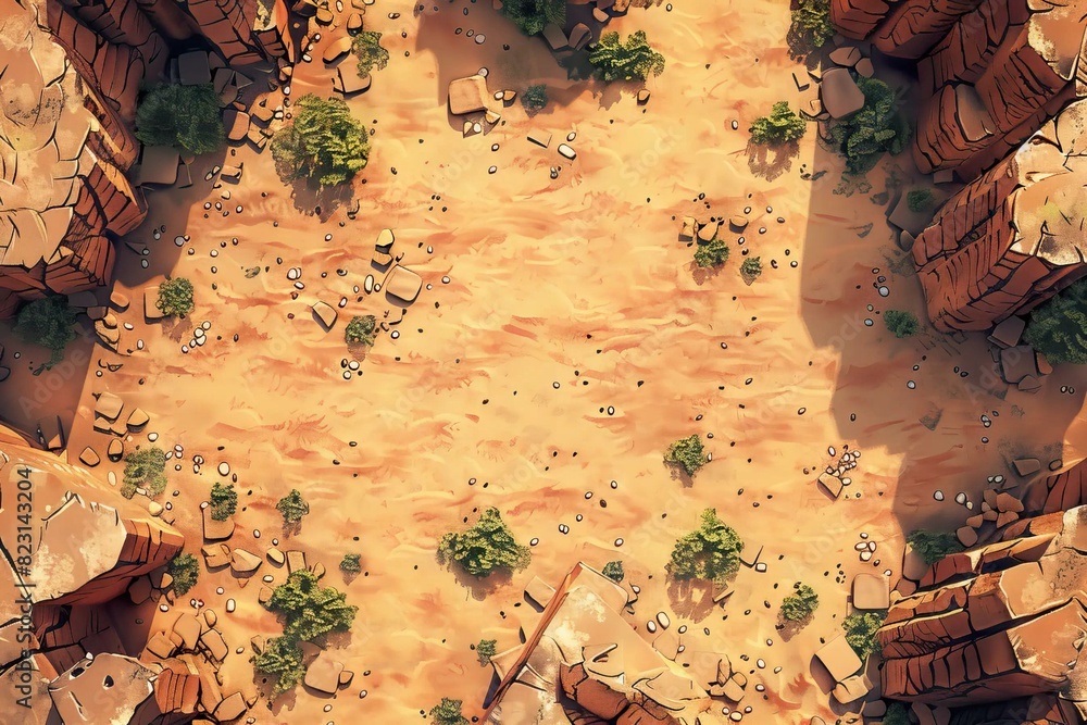 DnD Battlemap Druid Circle Battlemap - Lush fantasy battleground for ...