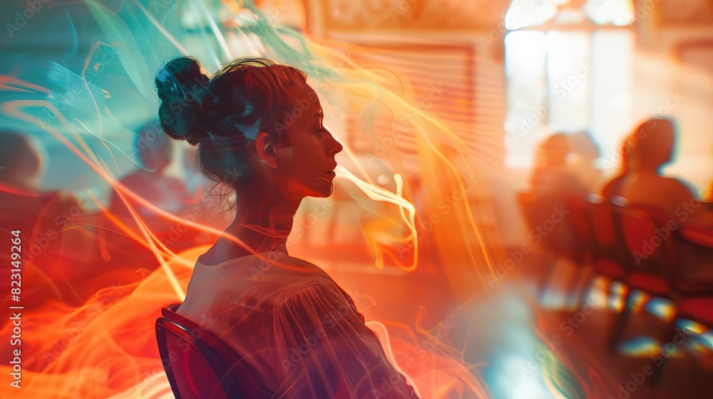 ENFJ offering support in a community outreach program, copy space ...