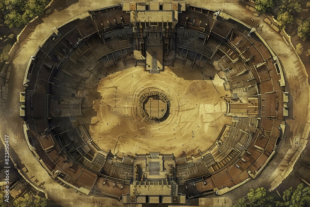 DnD Battlemap gladiator, arena, battlemap, st, jpg, fileid ilustración ...