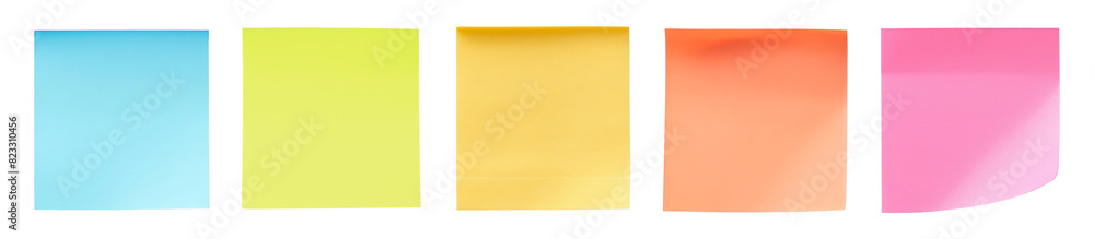 Colorful sticky note png on transparent background Stock Photo | Adobe ...