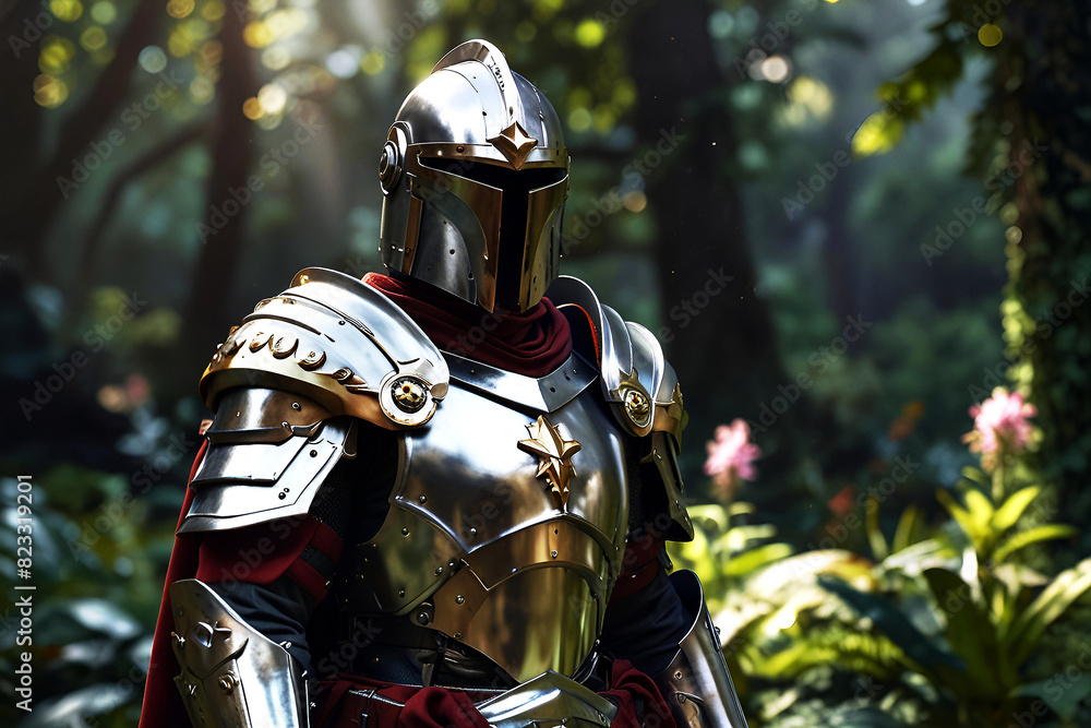 Armor, knight armor, battle armor That can be seen in movies, fantasy ...