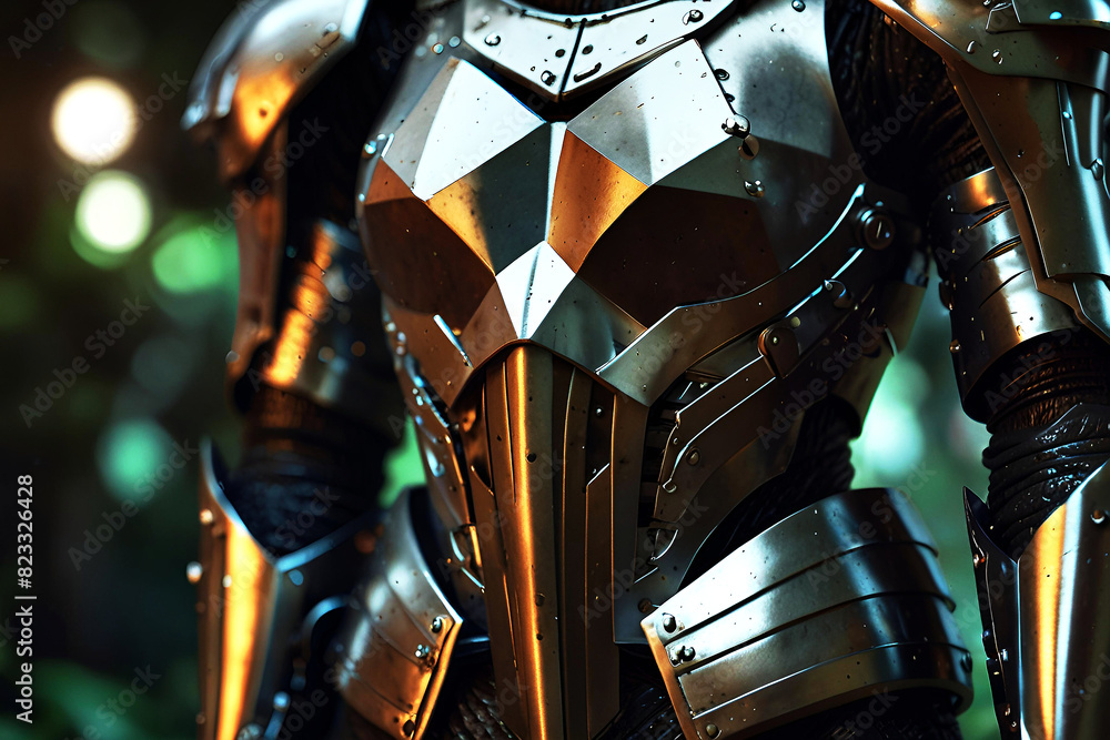 Armor, knight armor, battle armor That can be seen in movies, fantasy ...