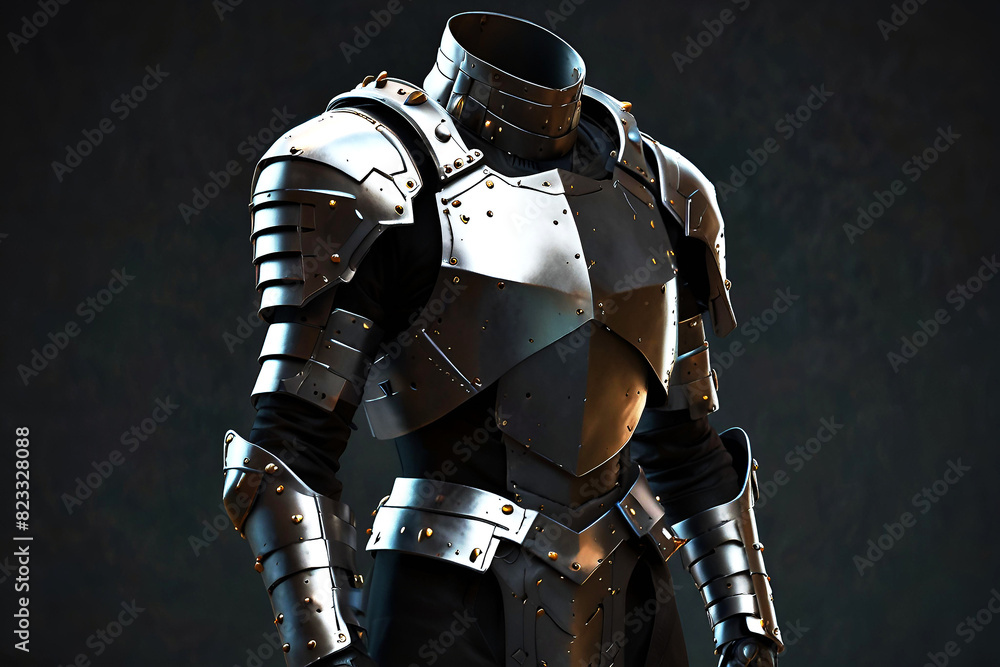 Armor, knight armor, battle armor That can be seen in movies, fantasy ...
