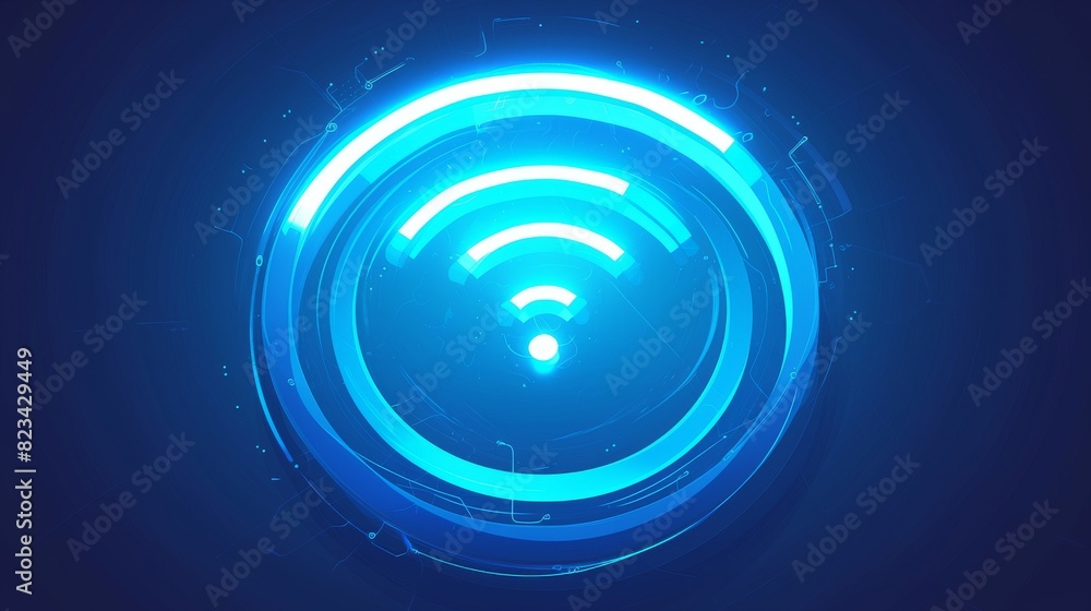 Wireless wave light effect for wireless monitoring and protection ...