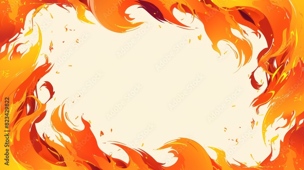 Paper with burned edges. Burned edge design modern. Burn effect on old ...