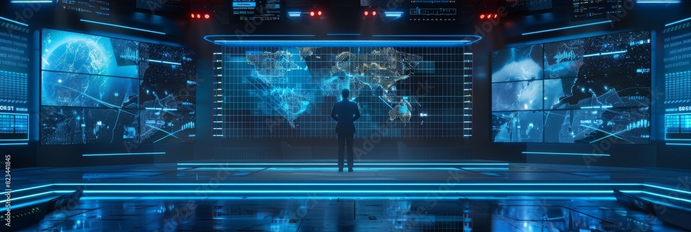 The Weatherman, Meteorologist, Reporter in Television Channel's ...