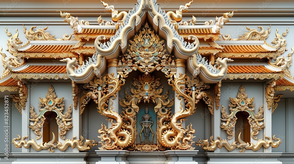 temple architecture travel religion gold art tourism religious asia old ...