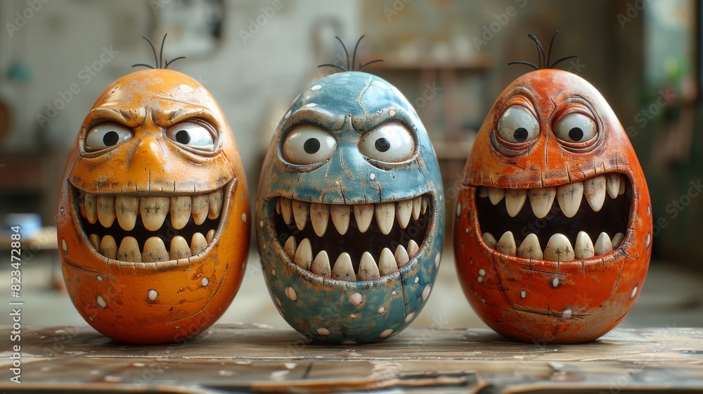 This is a facial mascot from the 30s. Toon face mascots with quirky ...