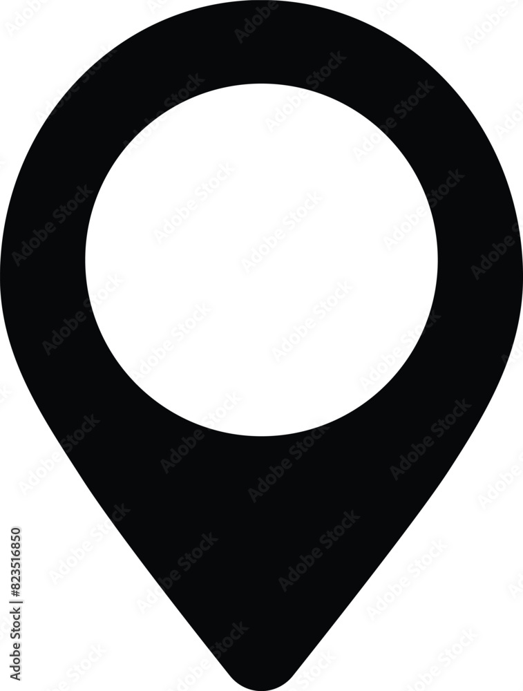 Location icon. Map pin sign. location pin place marker. Map marker pointer icon. Location ...
