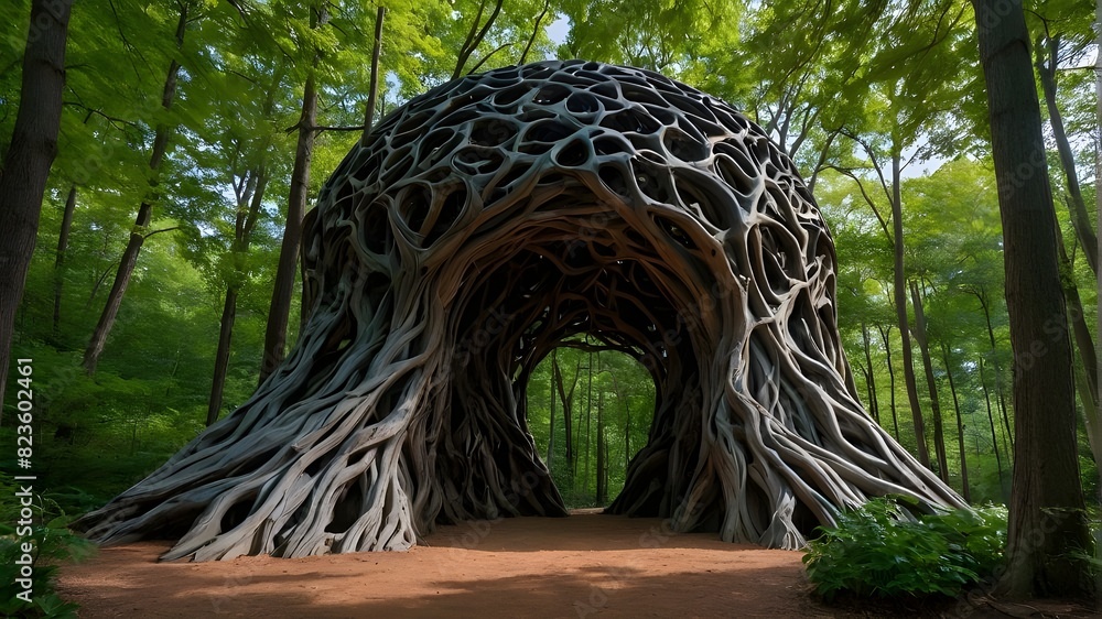 Come into the light installation by artists Daniel Popper and Alex Grey ...