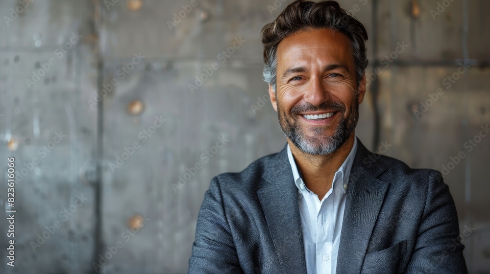 Executive portrait of a successful entrepreneur in business attire ...