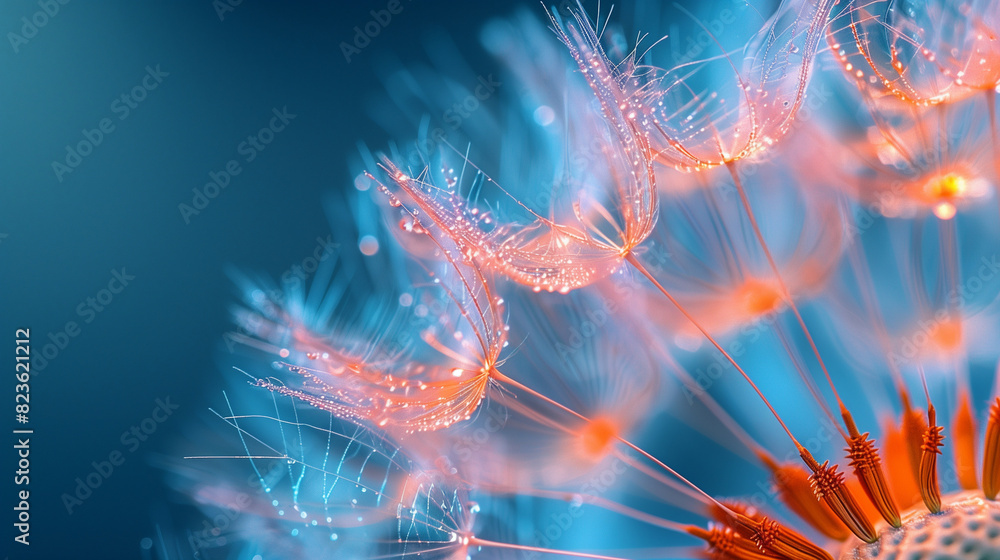 Macro Photography of Dandelion - Close-up of a dandelion's structure ...