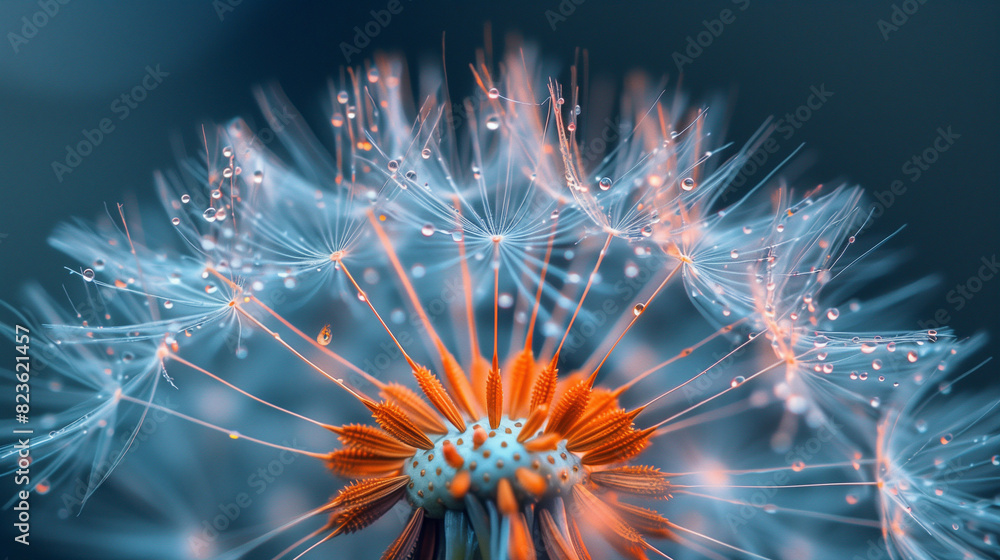 Macro Photography of Dandelion - Close-up of a dandelion's structure ...
