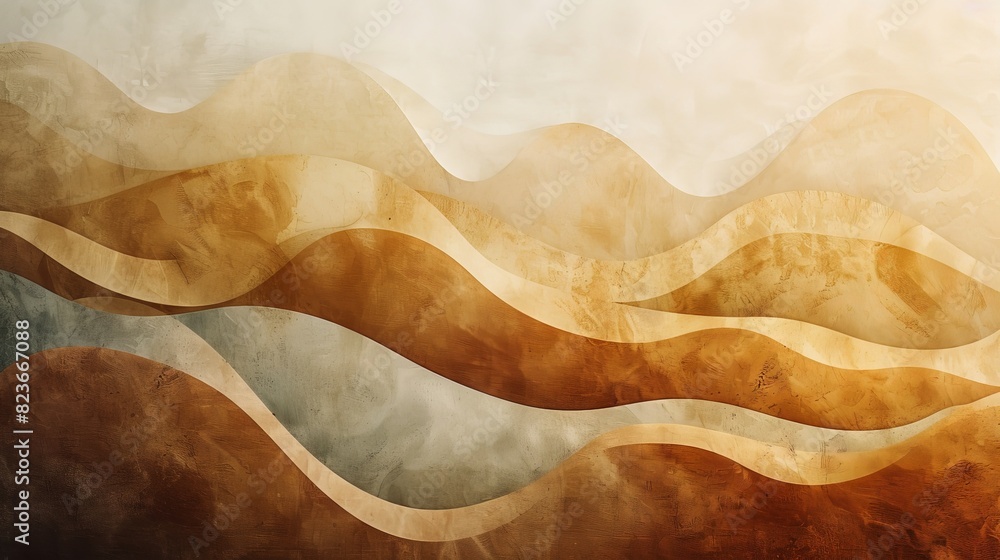 A bittersweet abstract background with gentle gradients, soft textures ...