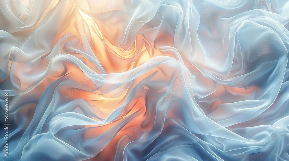 An emotional abstract background with soft, muted colors and delicate ...