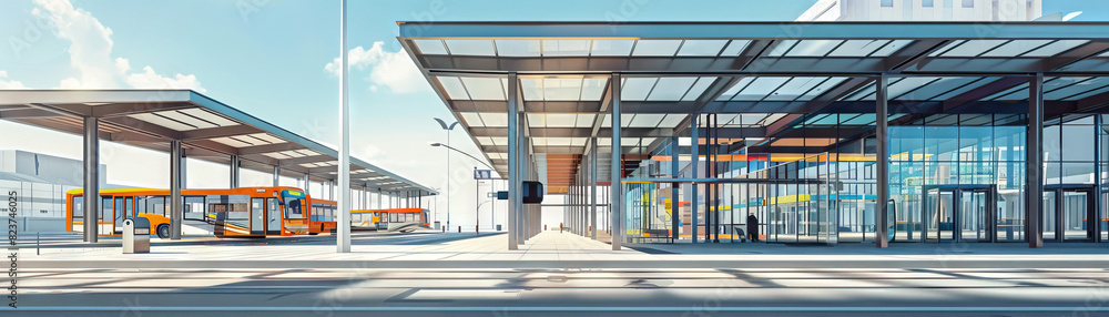 Public Transit Hubs: Focus on public transit hubs, bus terminals, and ...