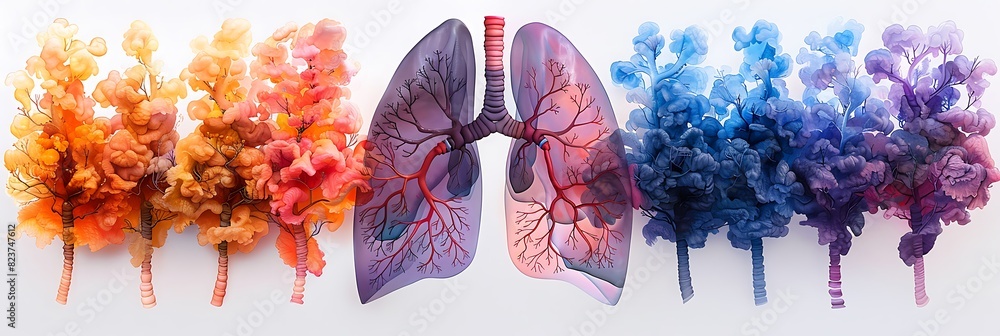 Detailed embryology diagram of development of the respiratory system ...