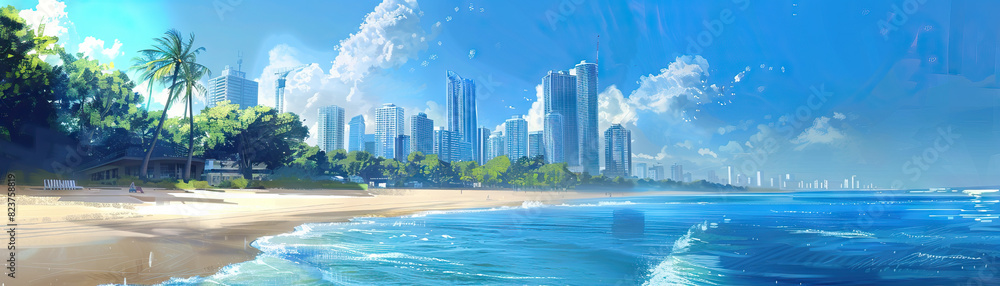 City Beach: Focus on urban beaches, waterfront parks, and recreational ...