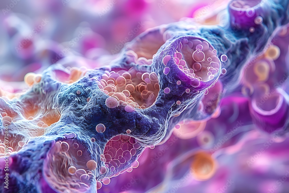 Histology of human lymph node illustrating cortex medulla and lymphatic ...