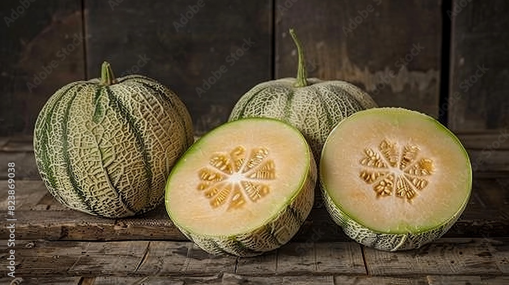 Yubari King Melon. Grown in Japan, the Yubari King Melon is a highly ...