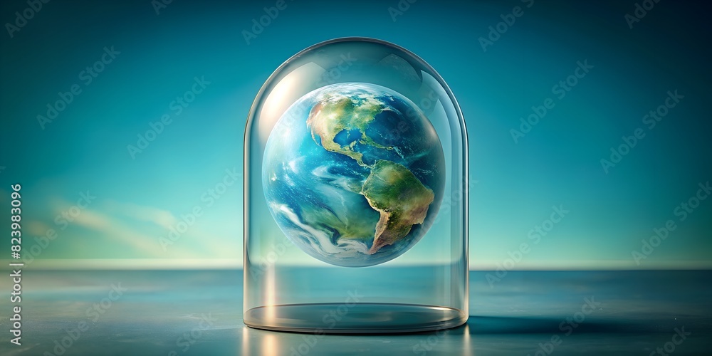 earth in glass Earth Day, earth in macro photography earth wallpaper ...