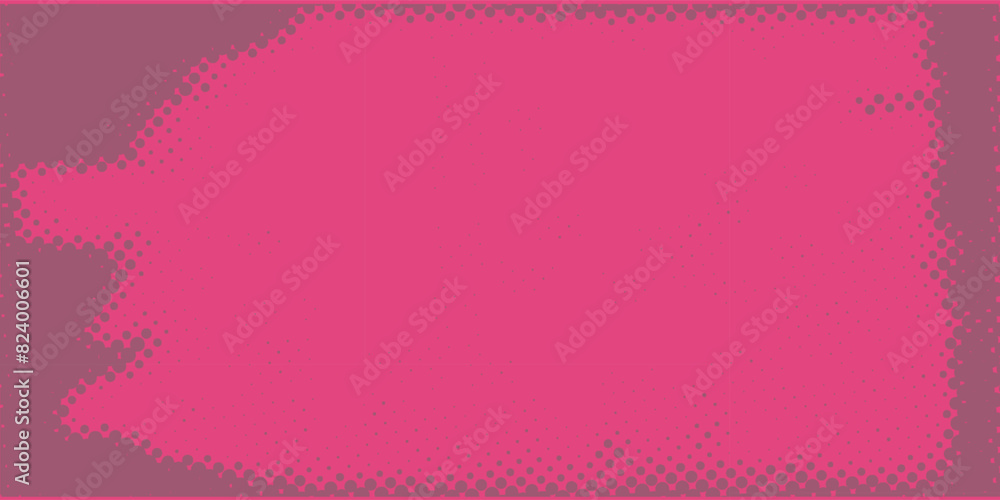 Edge frame. Halftone cartoon border. Pop art dot. Attention pattern ...