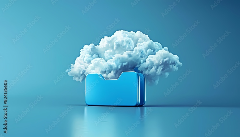 Poster See secure folder icon with a cloud for data backup – Tableau ...