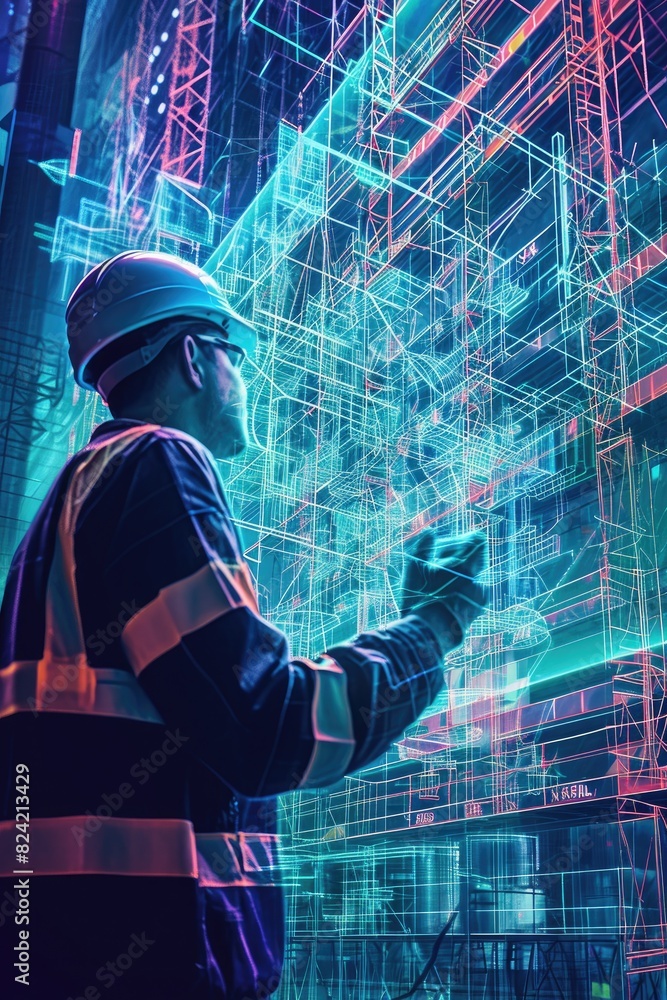 Hologram enhances modern architectural design, revolutionizing ...