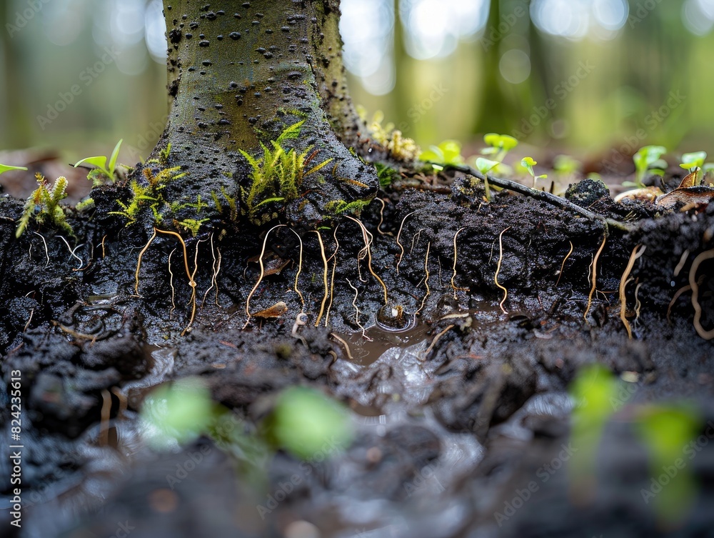 The role of mycorrhizal networks in shaping ecosystem structure and ...
