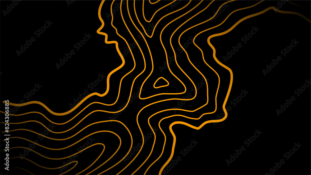 Topographic map contour background. topographic contour wallpaper ...