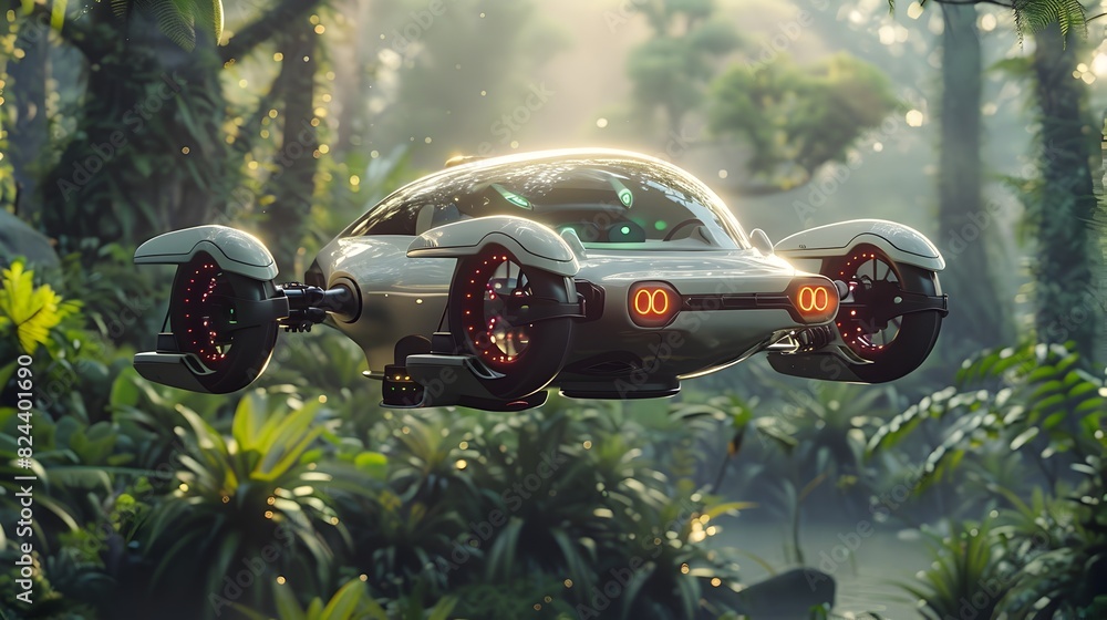 Visionary Electric Mobility A Self Piloting Flying Car with Advanced ...