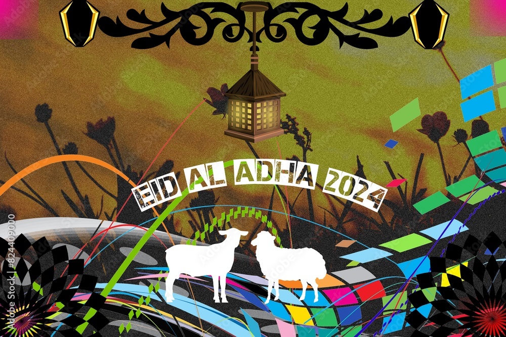 Eid al adha 2024 Easy White paper Eid Mubarak Card🌙/Beautiful Eid card ...