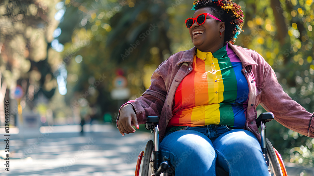 size with differences celebrating pride in happy woman mobility ...