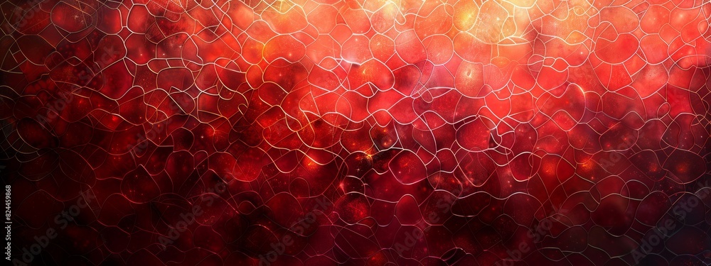 Arabic Middle Eastern red background with Islamic pattern geometry and ...