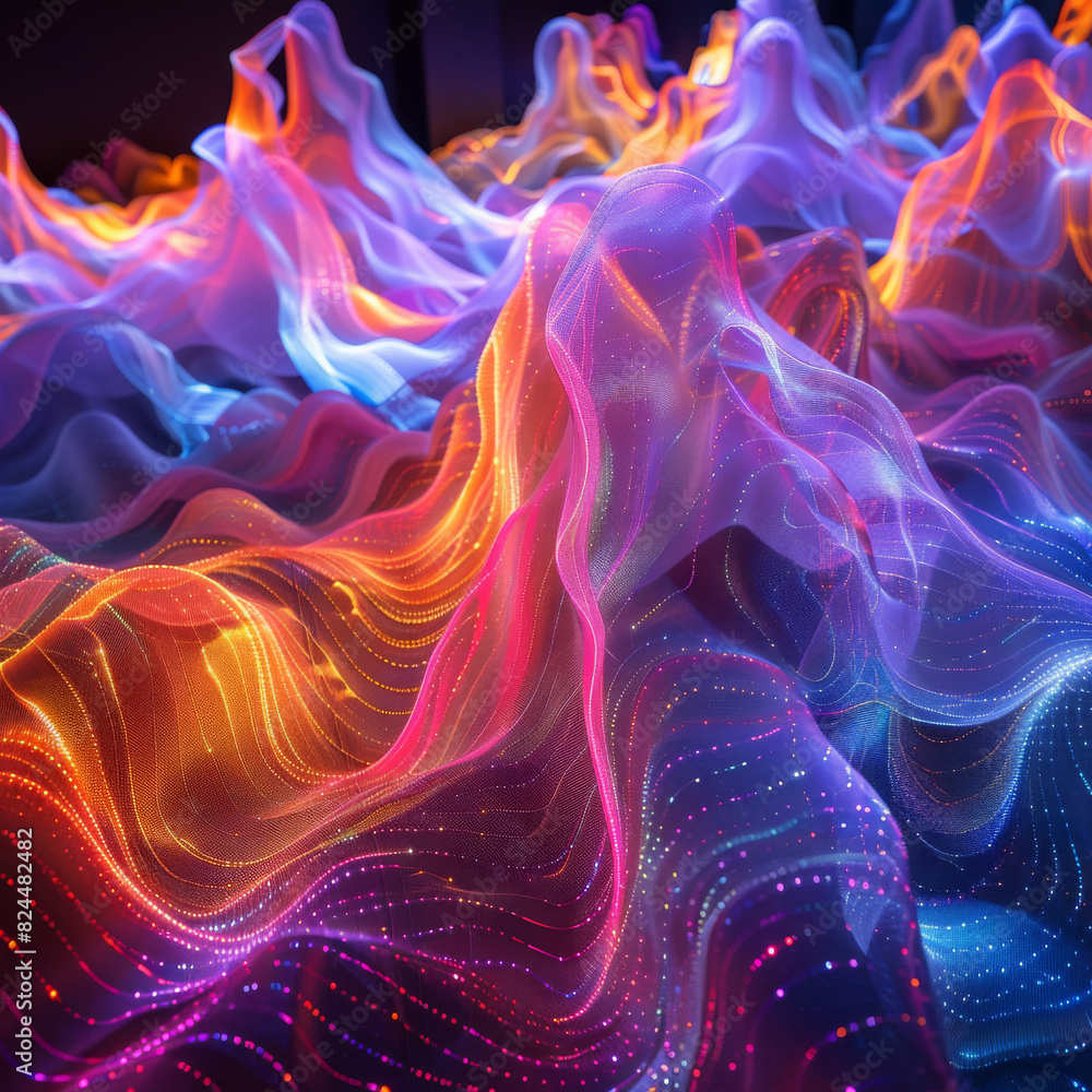 An immersive digital art experience that transforms the invisible ...