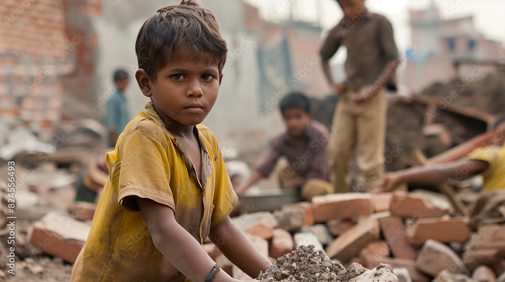 The concept of World Day Against Child Labor highlights the brutal ...