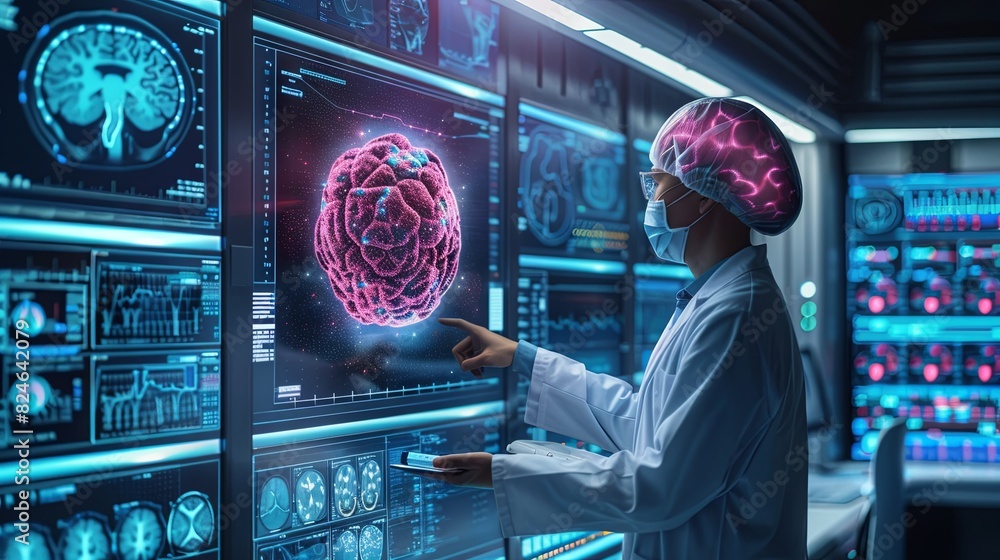 AI in cancer screening, oncologist using AI to detect early signs of ...