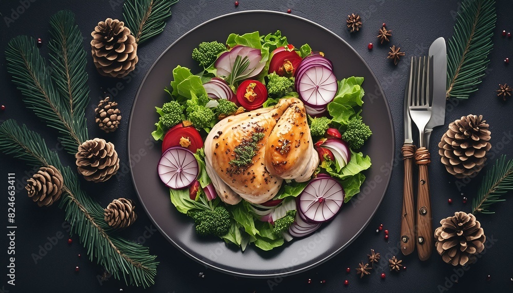 food, meal, fish, plate, meat, dinner, dish, grilled, fried, seafood ...