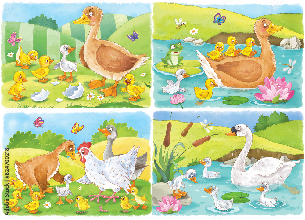 Poster Ugly Duckling – Wall Art | UkPosters