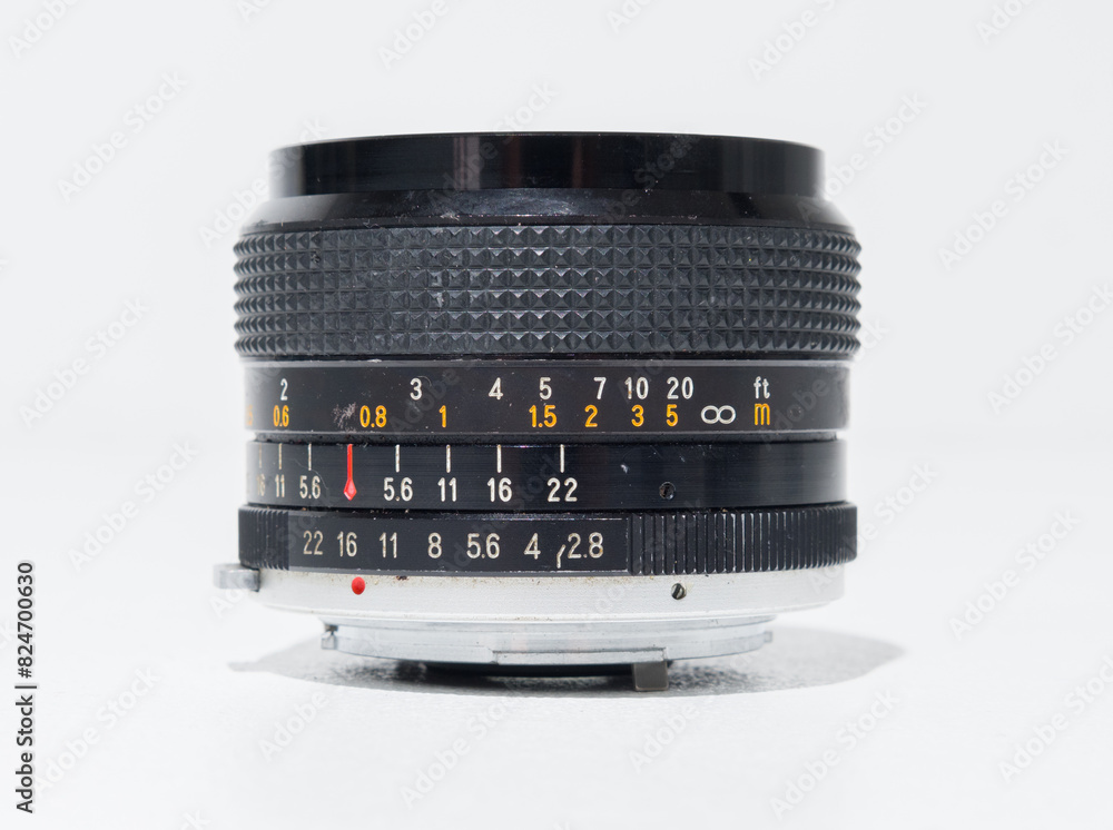 kent, uk 01.01.2024 Kenlock Automatic 28mm 2.8 Lens olympus fit japan ...