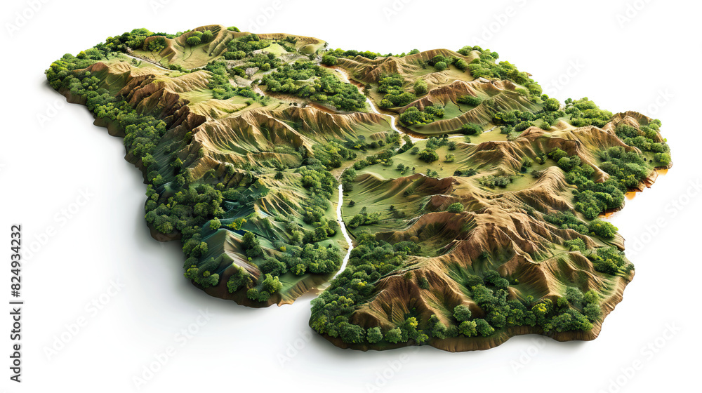 Modern nature reserve national park background wallpaper, backdrop ...